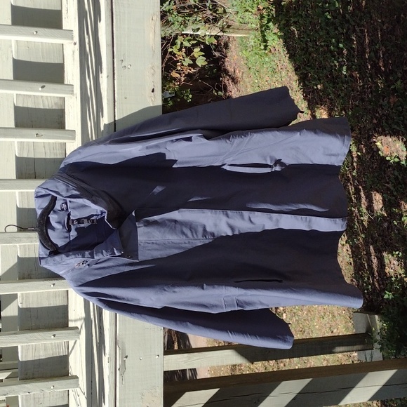 Swiss Tech | Jackets & Coats | Swiss Tech 3x Rain Jacket Blue With Hood ...